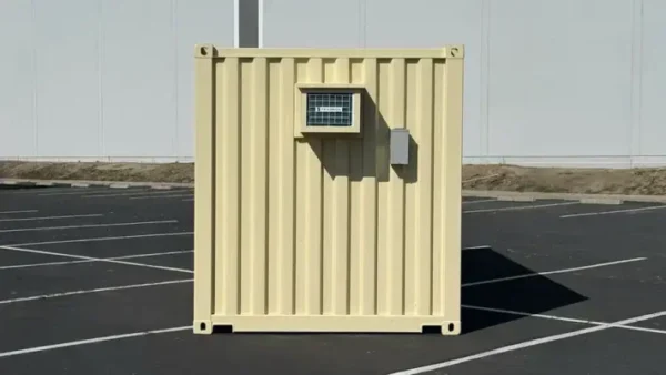 20ft Ground Level Office Container – Portable, Secure & Fully Equipped ...